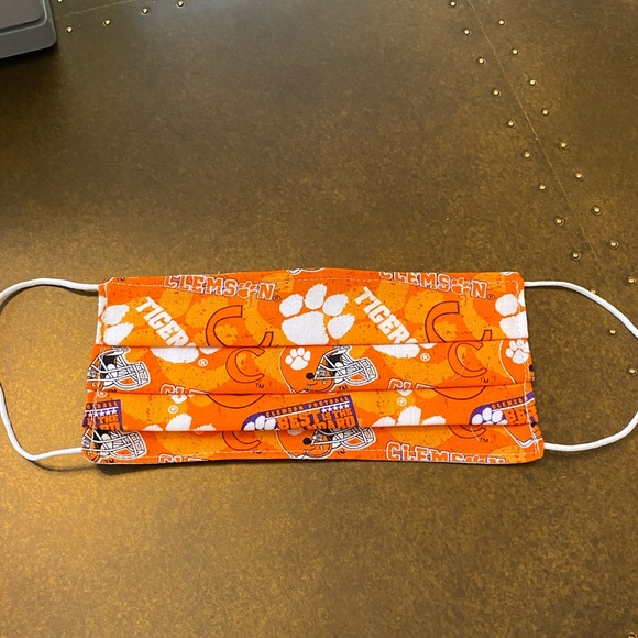 Accessories | Clemson Tigers Layered Face Mask | Poshmark